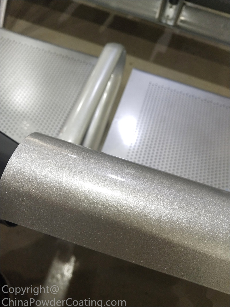 Chrome Silver Metallic Powder Coating Paint Colors