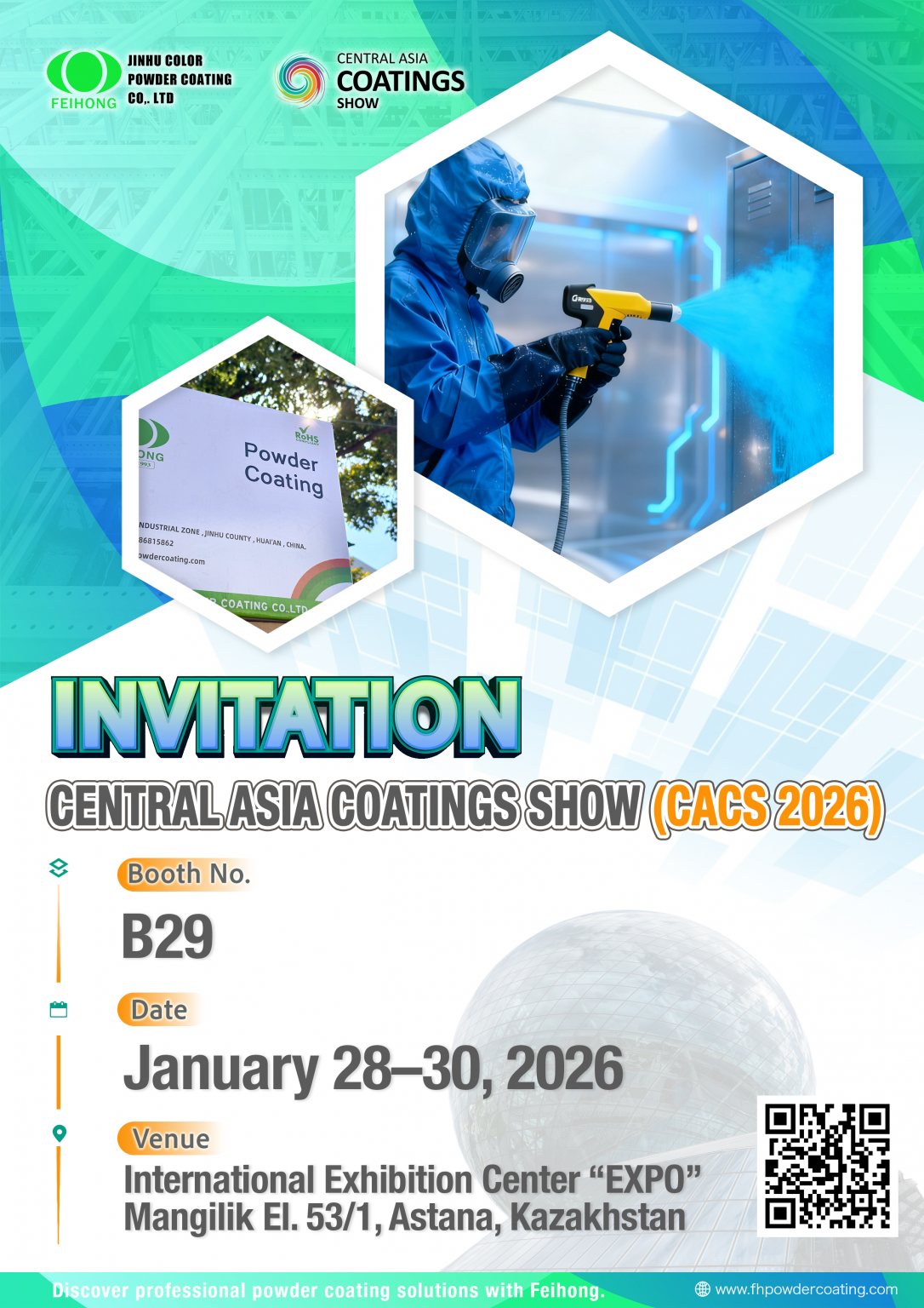 Join Us at the Central Asia Coatings Show 2026 in Astana!